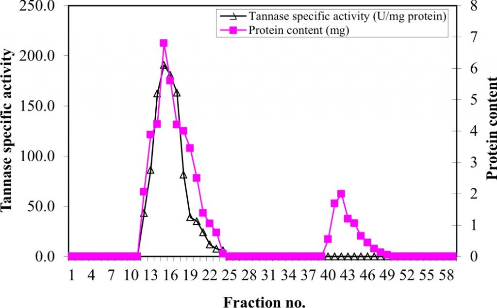 Purification, Characterization and Application of Tannase Enzyme ...